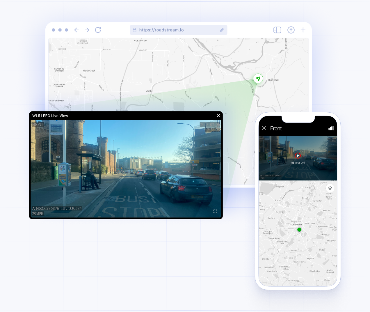 live vehicle cctv - roadstream.io