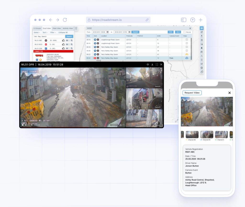 live vehicle cctv - roadstream.io